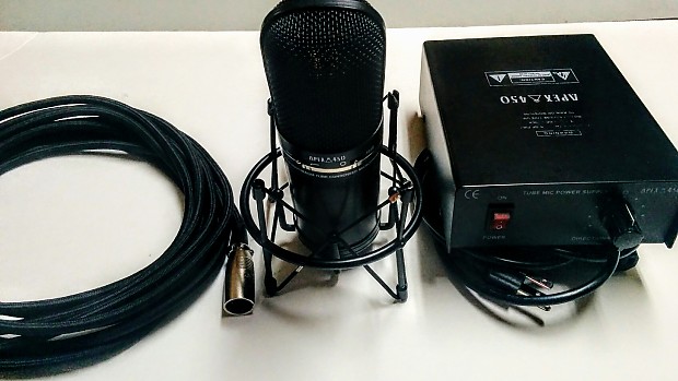 APEX 450 Tube condenser Studio Microphone w case | Reverb