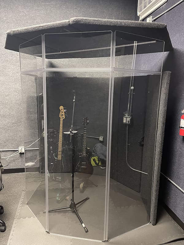 Clearsonic IPF iso Pac vocal isolation booth 2022 - Clear | Reverb
