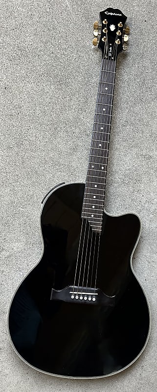 2009 Epiphone SST Studio Electric Acoustic Guitar | Reverb