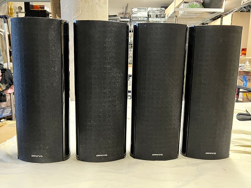 Onkyo 4 Speaker Surround Sound System: 2 SKF-750F and 2 | Reverb