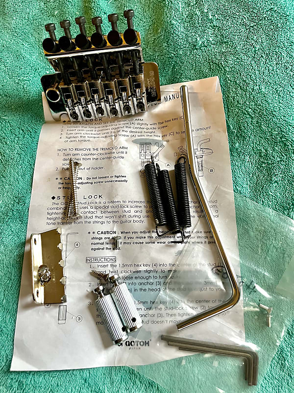 Gotoh Gotoh GE1996T Floyd Rose Locking Tremolo Bridge 33mm | Reverb