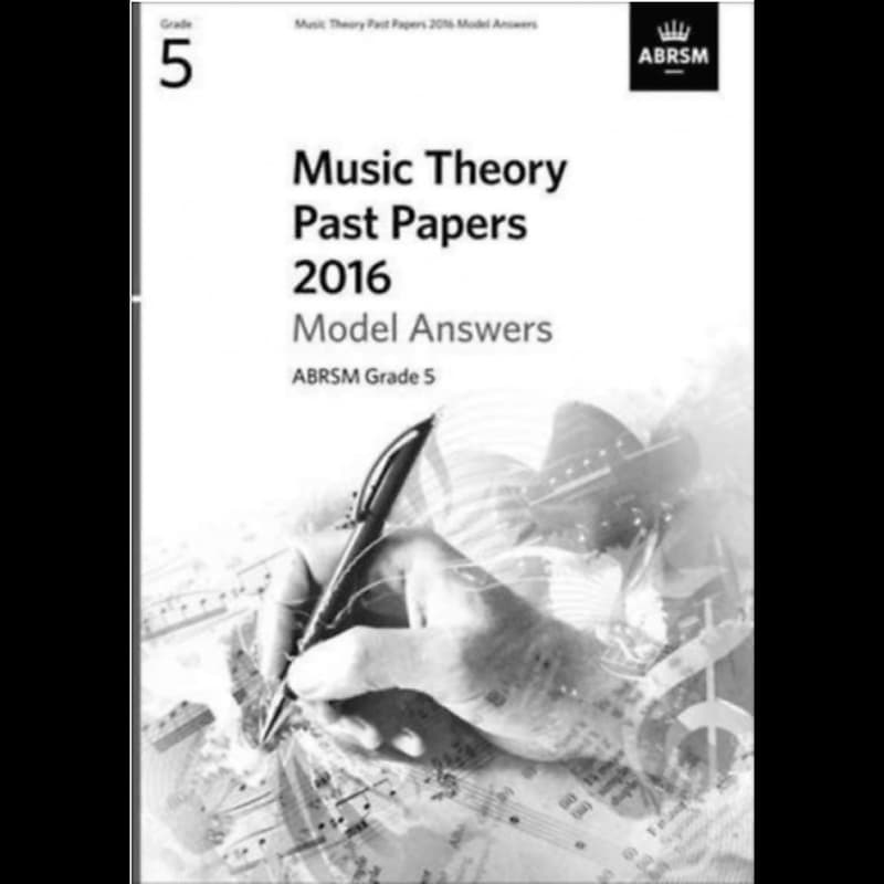 ABRSM Music Theory Model Answers 2016p Grade 5 | Reverb
