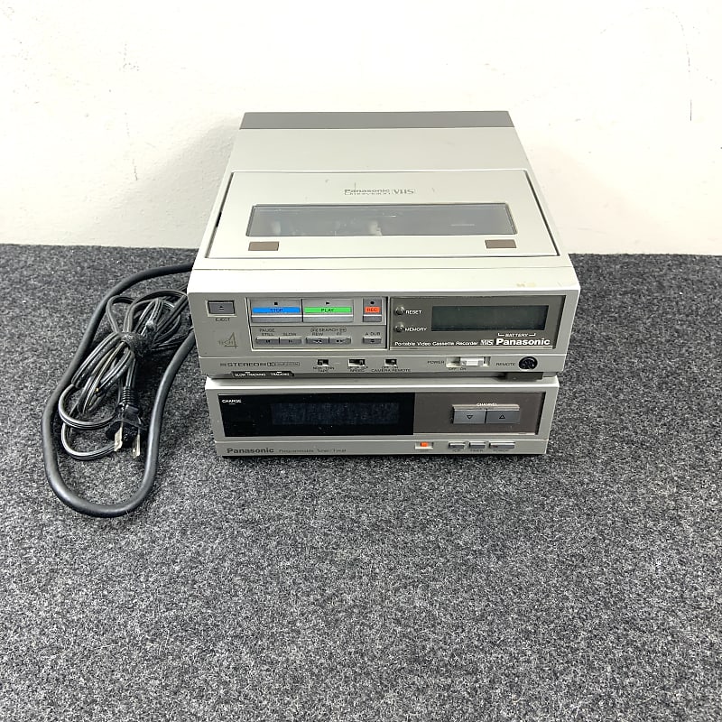 Panasonic PV-8000 VHS Recorder + Panasonic PV-A850 Tuner | Reverb