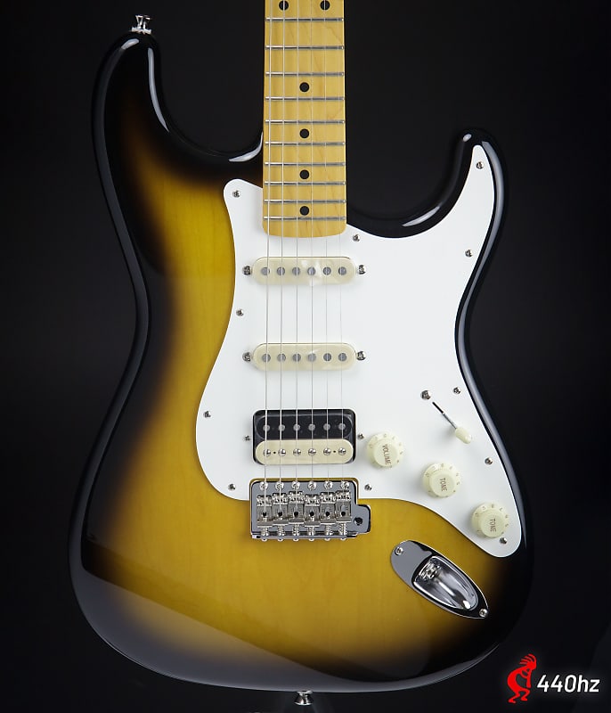 Fender JV Modified '50s Stratocaster HSS - 2 Tone Sunburst | Reverb