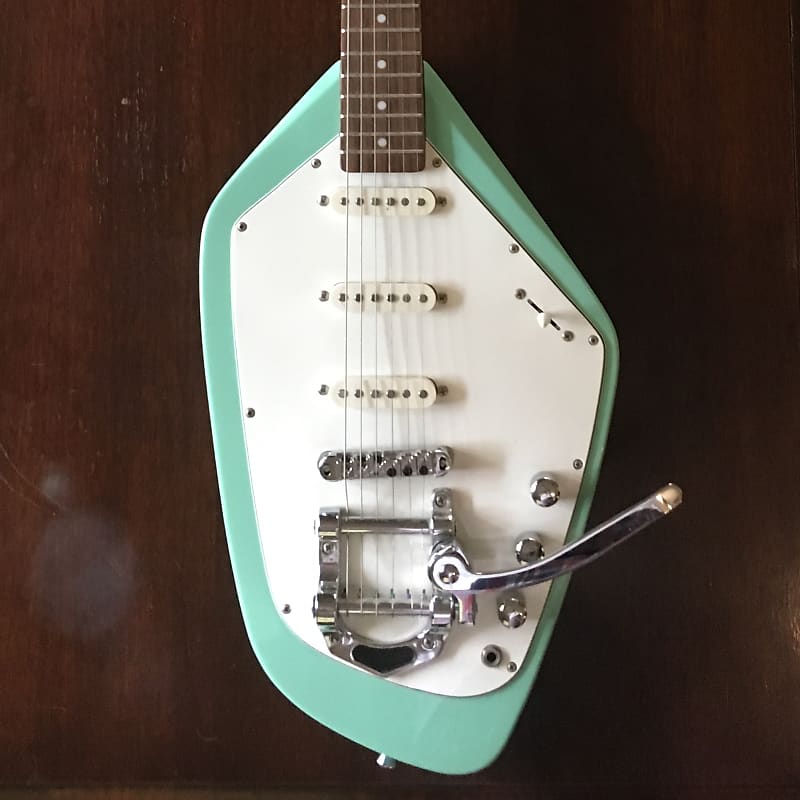 Eastwood VG6 2000s seafoam Vox Phantom tribute | Reverb
