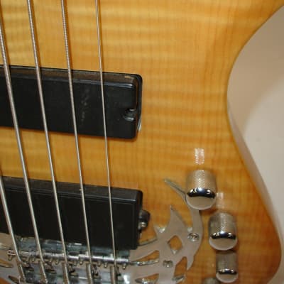 Traben AP-5 Array Premium 5-String Bass Guitar, Natural | Reverb