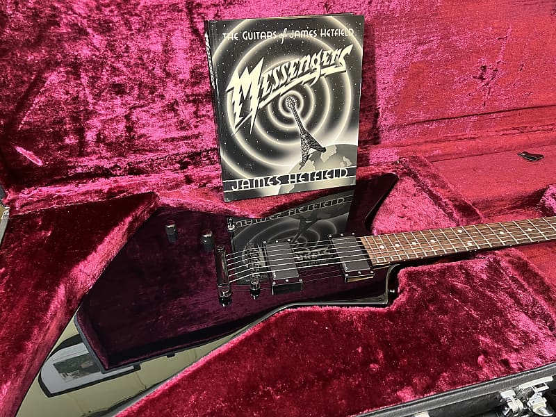 Early 90's Left Handed ESP EXP Explorer - Hetfield w/OHSC | Reverb