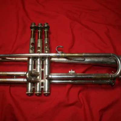 Martin Handcraft Standard US Military Bb trumpet 1945 Silver | Reverb