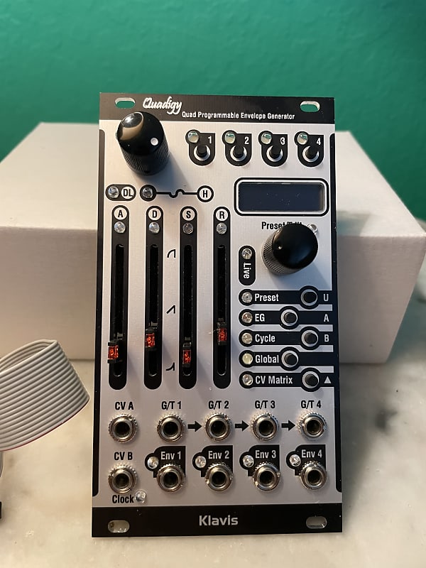 Klavis Quadigy Quad Envelope Generator 2020’s - Silver | Reverb