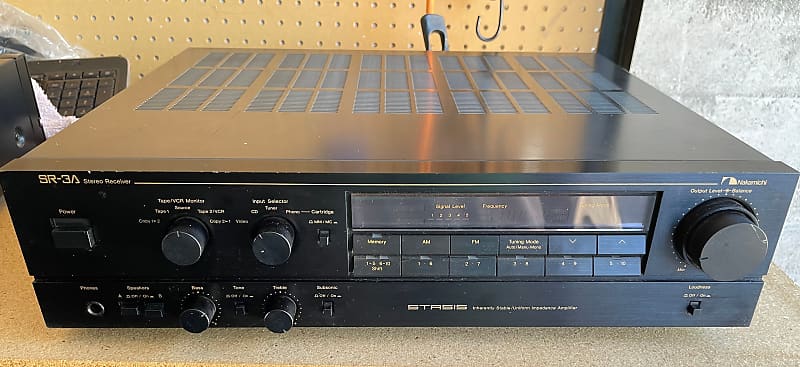 Nakamichi SR-3A Vintage Stereo Receiver | Reverb
