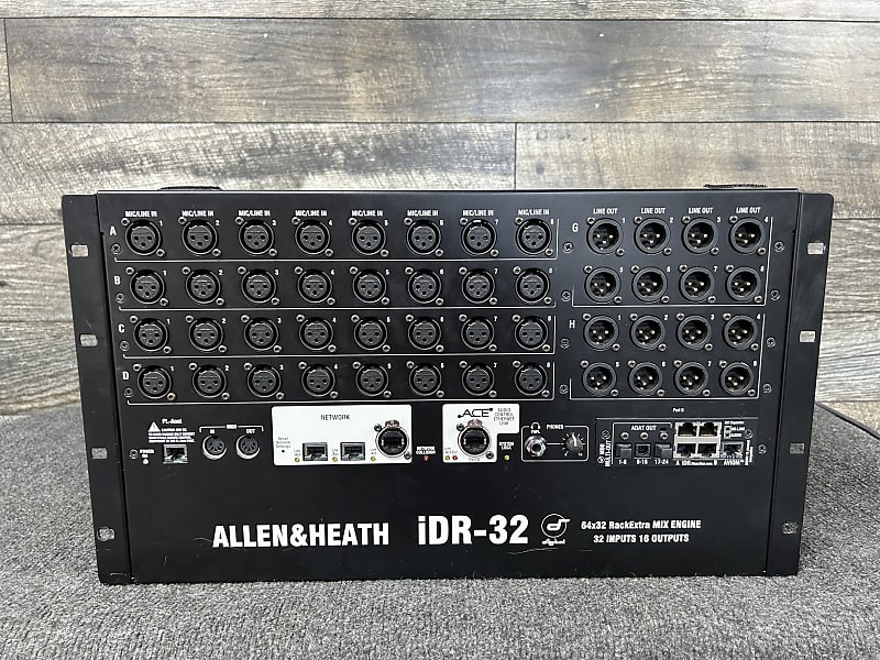 Allen & Heath iDR-32 Stage Box 64x32 RackExtra MIX ENGINE 32 | Reverb