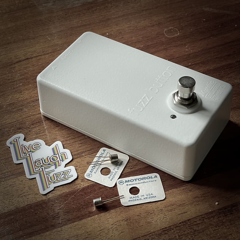 Mystic Effects Co Fuzz Button 2023 - Matte White NEW RELEASE | Reverb