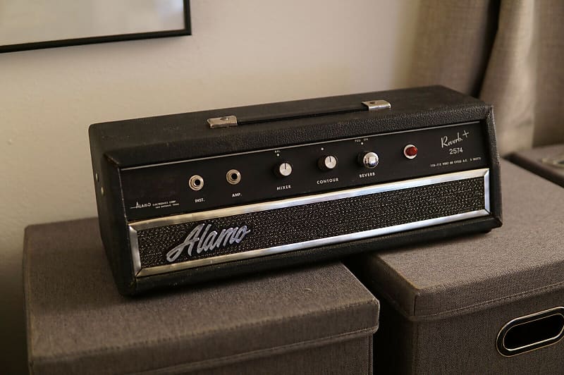 USA 1960's Vintage Guitar Alamo Spring Reverb + 2574 | Reverb