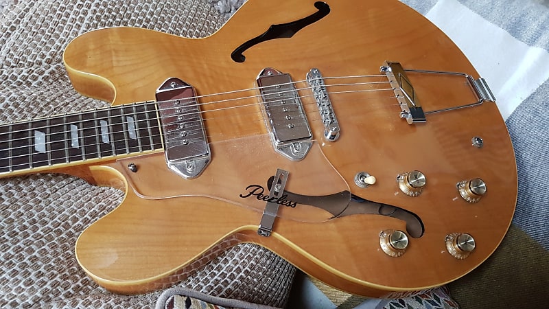 Rare Left Handed Peerless Songbird Blonde Natural | Reverb