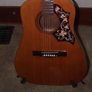 VINTAGE 70'S TEMPO Acoustic Guitar | Reverb