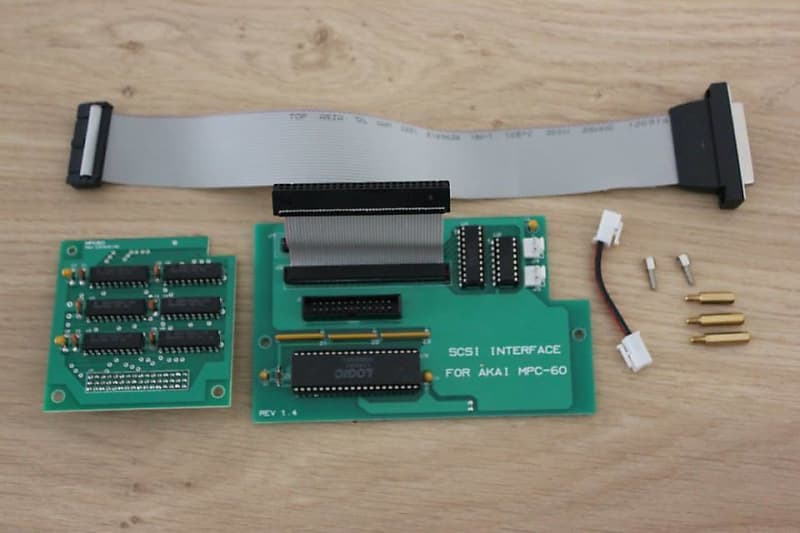 Akai MPC60 & MP60 Mk2 / SCSI Interface + 750k Memory | Reverb