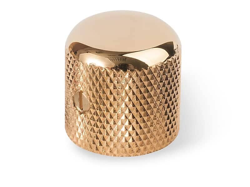 Golden Age Dome Knob, Gold, 6mm shaft | Reverb