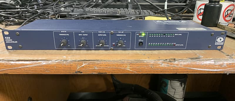 Symetrix 422 Stereo AGC Leveler 2000s - Blue | Reverb