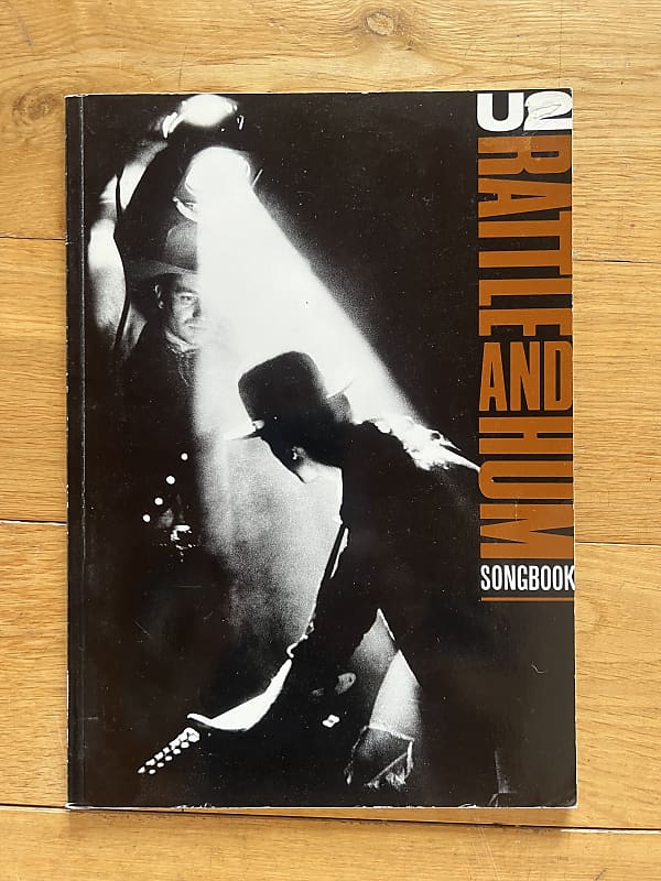 Wise Publications U2 Rattle and Hum Songbook PVG 1989 Black | Reverb