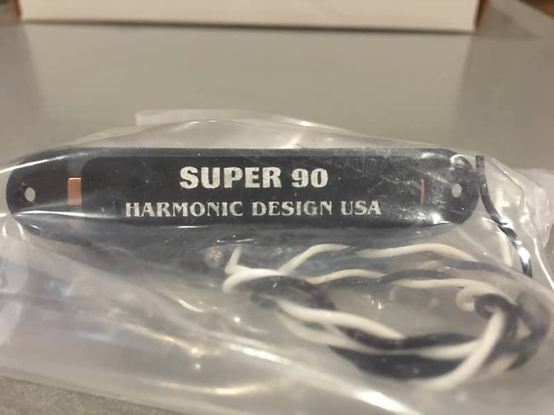 Harmonic Design Stratocaster Super 90 pickup Black | Reverb