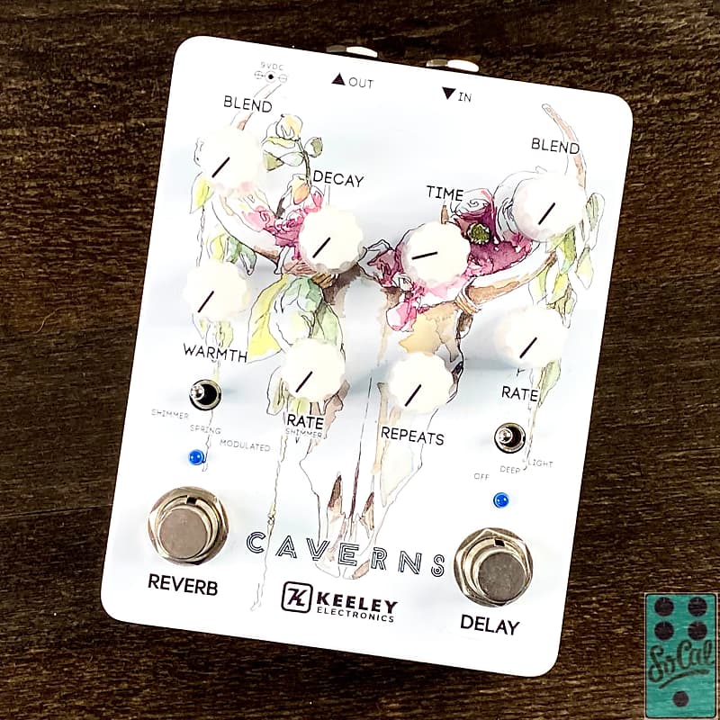 Keeley Caverns Delay Reverb V2 Custom Shop Limited Edition | Reverb