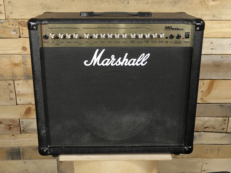 Marshall MG100DFX 1x12" 100W Guitar Combo Amp w/ Footswitch | Reverb