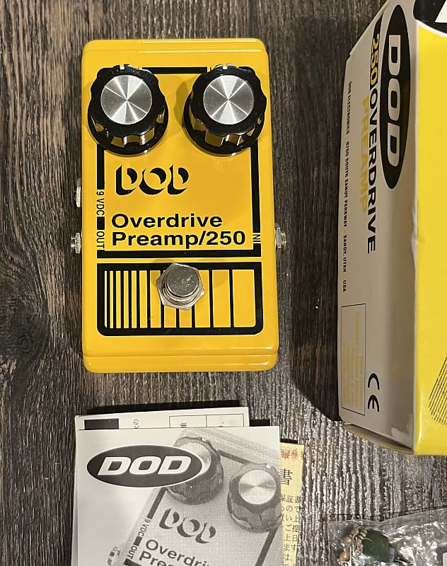 DOD Overdrive Preamp 250 MOD w/ Parts | Reverb