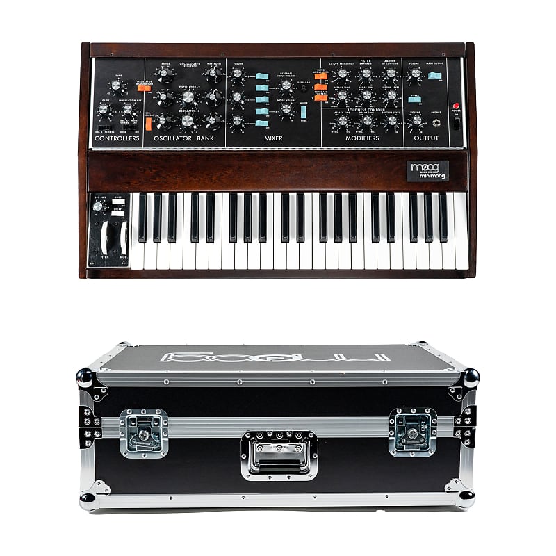 Moog Minimoog Model D Monophonic Analog Synthesizer and Moog | Reverb