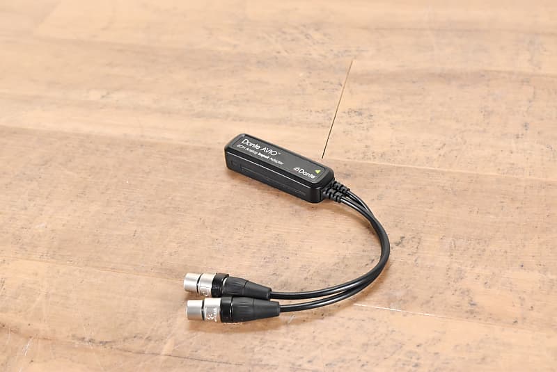 Audinate ADP-DAI-AU-2X0 Dante AVIO 2-Channel XLR Analog Input | Reverb