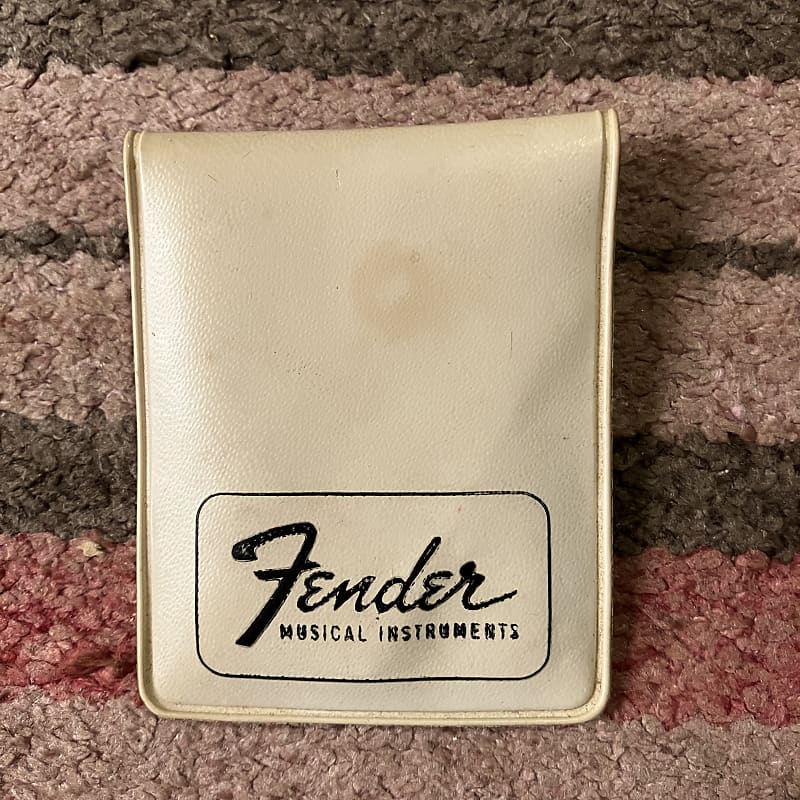 1960's Fender Pick Pouch Case Candy | Reverb