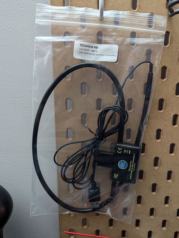 TEControl Midi Breath & Bite Controller 2 (+ soft mouth | Reverb