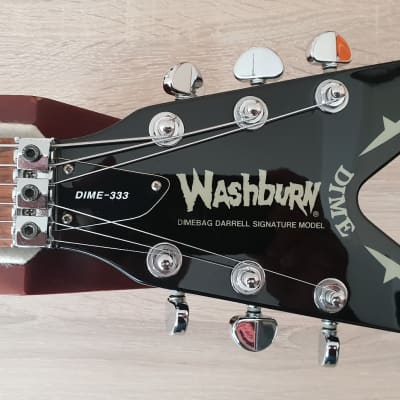 Washburn Dime 333 Dimebolt 2002 Trans Black Made In Korea | Reverb UK