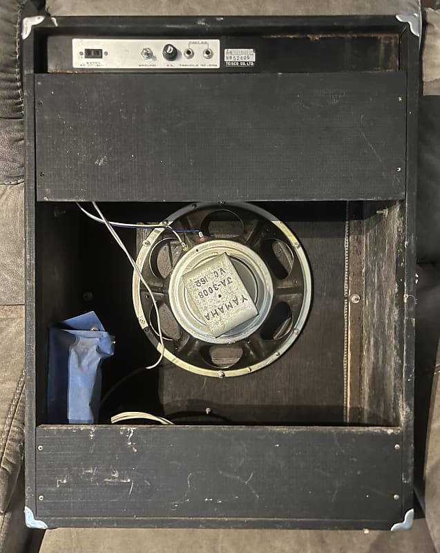 Teisco CheckMate 20 Tube Amp 1960’s Black | Reverb