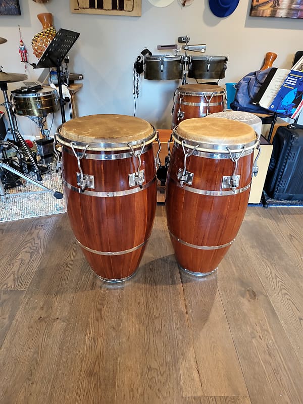 Timbas Ismael Conga Tumba- Mahogany | Reverb