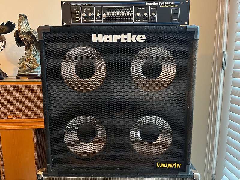 Hartke 3500 Amp & 410TP Speaker Cabinet | Reverb