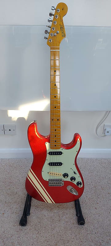 Daion Red Performer Stratocaster YST Series electric guitar | Reverb