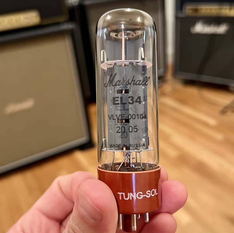 Marshall EL34 Tube | Tung Sol Russia | 2022 | Reverb