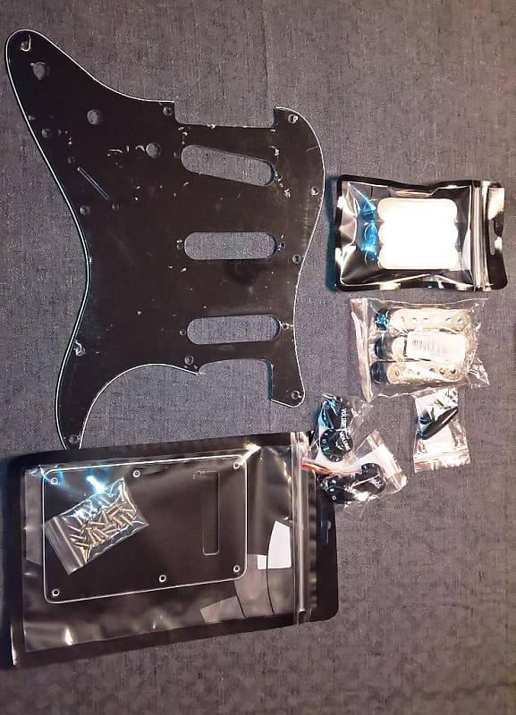 Black Strat body upgrade kit | Reverb Canada