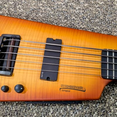 Steinberger XS-15FPA Synapse 5 - Satin Amber | Reverb