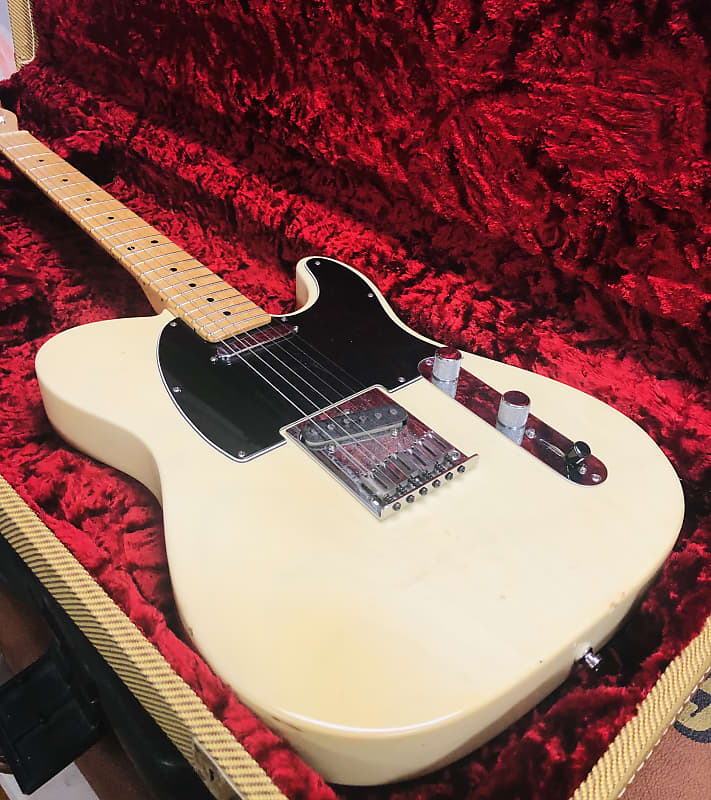 Fender Custom Shop Telecaster 1999 Cream White translucent | Reverb