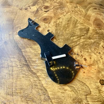 Hofner Verithin Pickguard c 1960’s Black 3 pickup original | Reverb