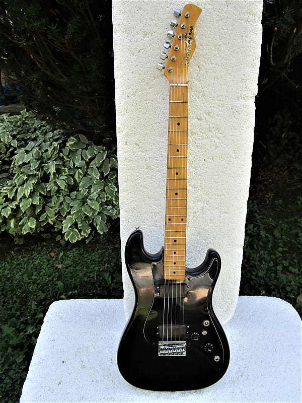 Hondo All-Star H-702 1980's, Black, 25 1/2" Scale, Coil Tap | Reverb