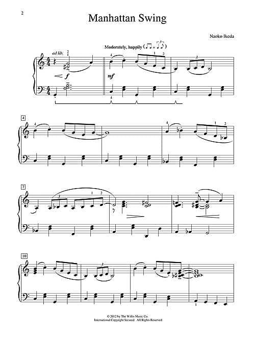 Manhattan Swing Willis Music | Reverb