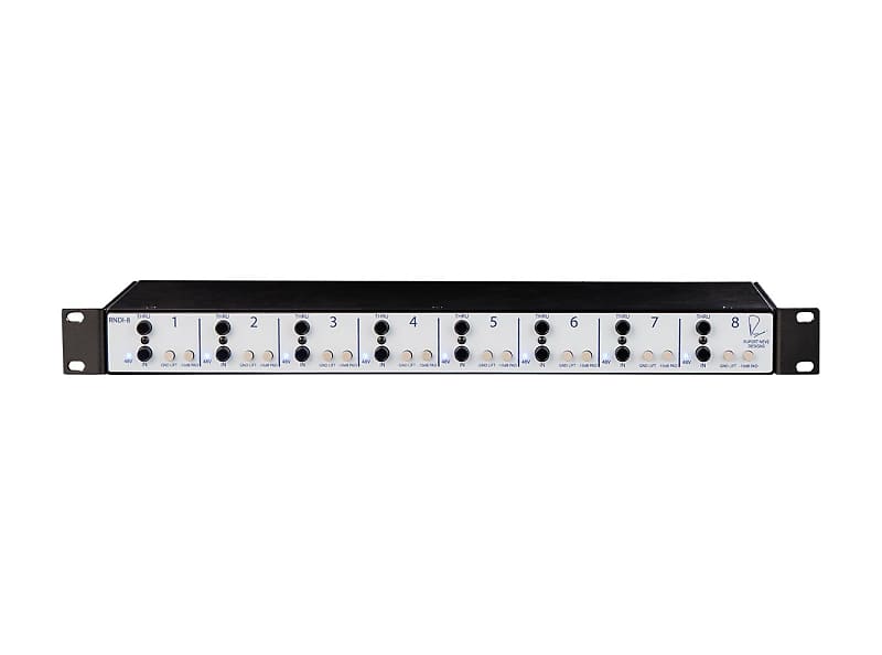 Rupert Neve Designs RNDI-8 Eight-Channel DI Direct Box [DEMO] | Reverb