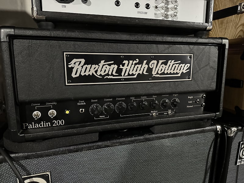 Barton High Voltage Paladin 200 2022 - Black - Hiwatt DR201 | Reverb