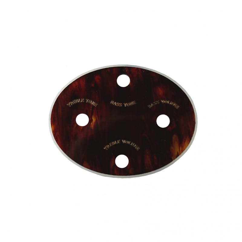 Hofner Control Panel Oval Tortoiseshell (HA1BT) | Reverb España