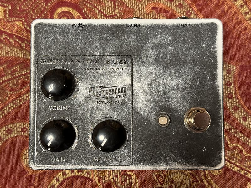 Benson Amps Germanium Fuzz - Limited Edition Space Gray | Reverb