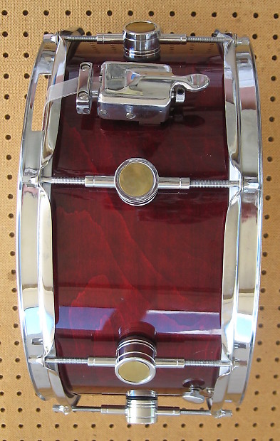 Argent 6 1/2" x 14" Snare Drum 2016 Deep Red Lacquer | Reverb