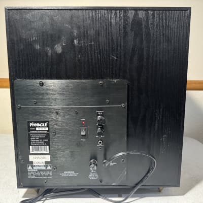 Pinnacle PS-Sub150 Subwoofer Home Theater Sub Speaker Bass | Reverb