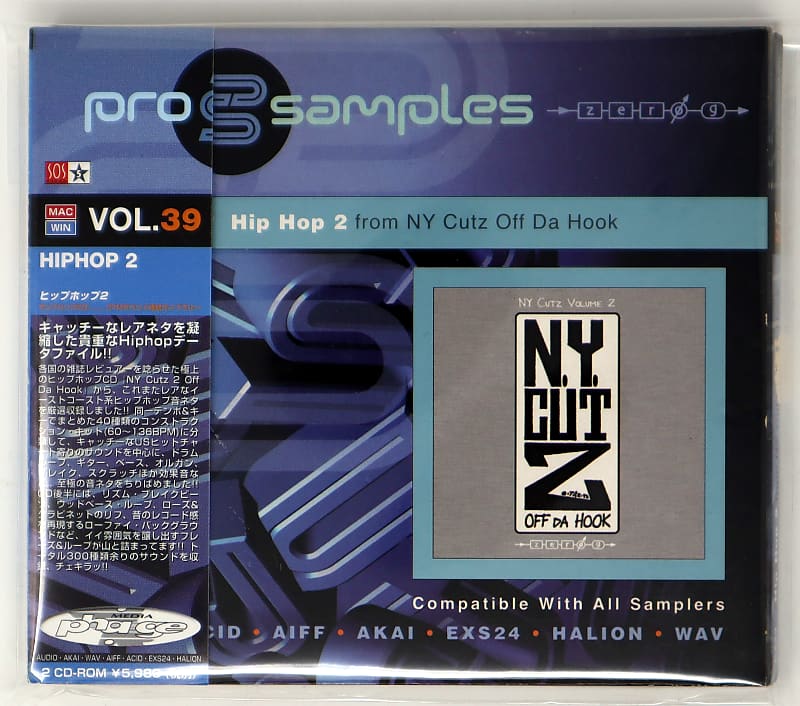 Zero-G Pro Samples Vol.39 Hip Hop 2 Sample Library/Sound | Reverb